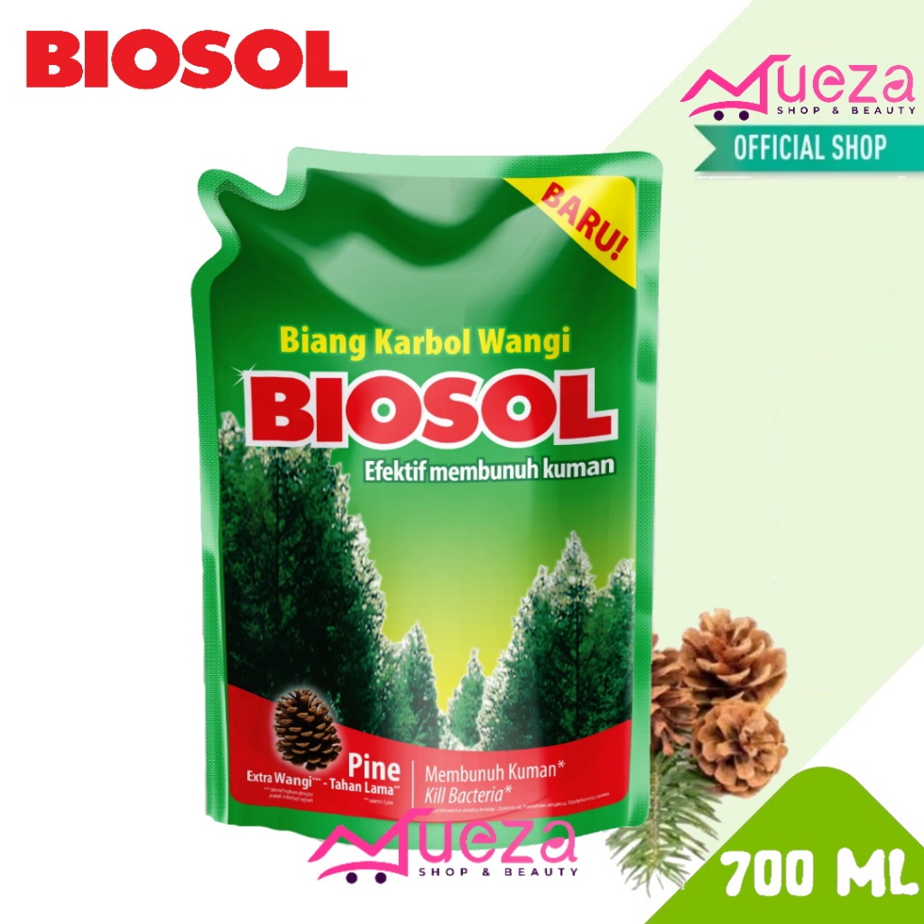 Jual BIOSOL KARBOL WANGI POUCH 700ml | Shopee Indonesia