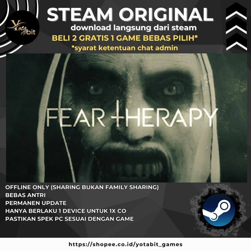 Jual Fear Therapy PC Sharing Original Offline | Shopee Indonesia
