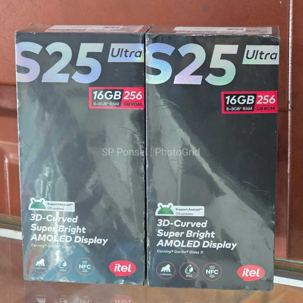 Jual itel s25 ultra 8/256 ram 8/256gb new resmi | Shopee Indonesia
