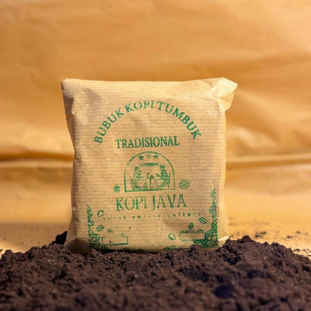 Jual Promo Kopi Bubuk Halus Tumbuk Tradisional 450 Gram Robusta Coffee ...