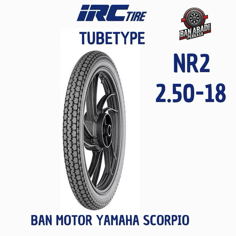 Jual Ban Motor Yamaha Scorpio IRC NR2 Uk 2.50 Ring18 TubeType | Shopee ...