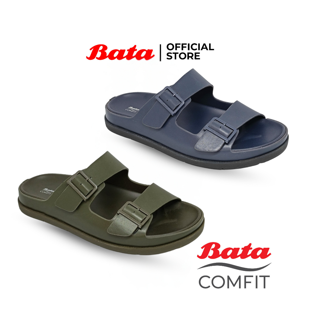 Jual BATA COMFIT - SANFORD D-STRAP "Naturfit" Sandal Mules Kasual Pria ...