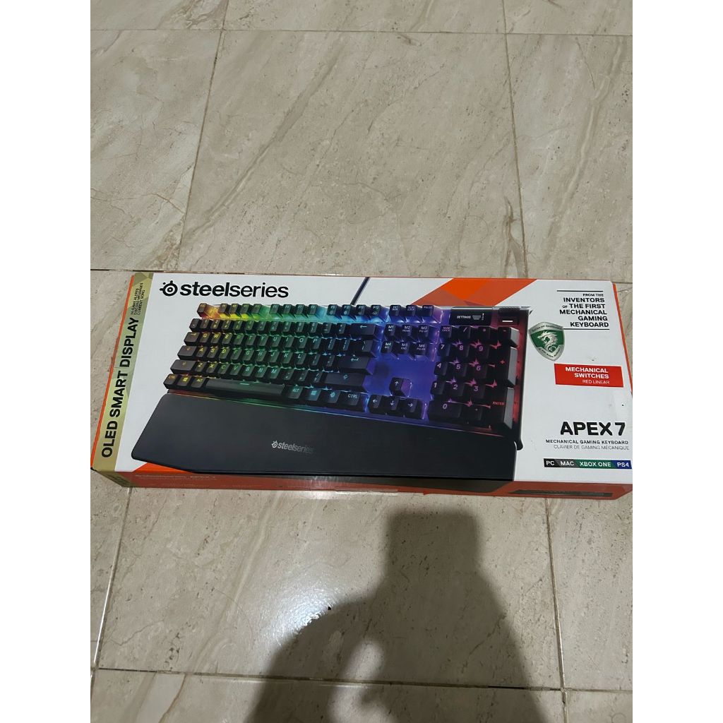 Jual Steelseries Apex 7 FullSize Red Switch Linear - Mechanical Gaming ...
