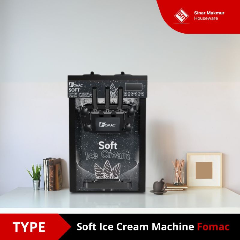 Jual Mesin Es Krim | Soft Ice Cream Machine Fomac ICR-25CTB | Shopee ...
