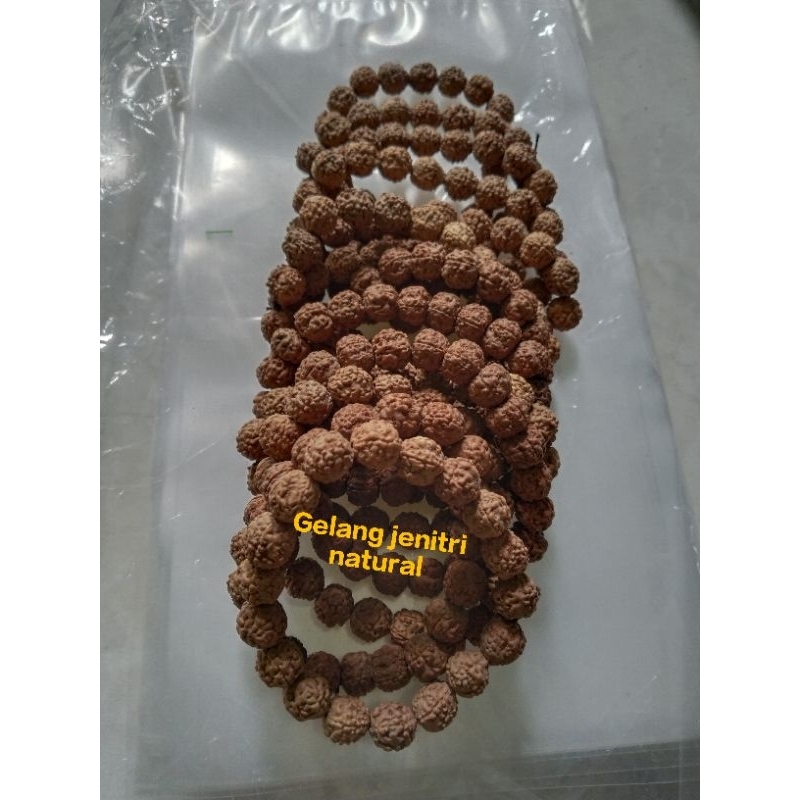 Jual Gelang jenitri warna natural diameter sedang 10 mili | Shopee ...