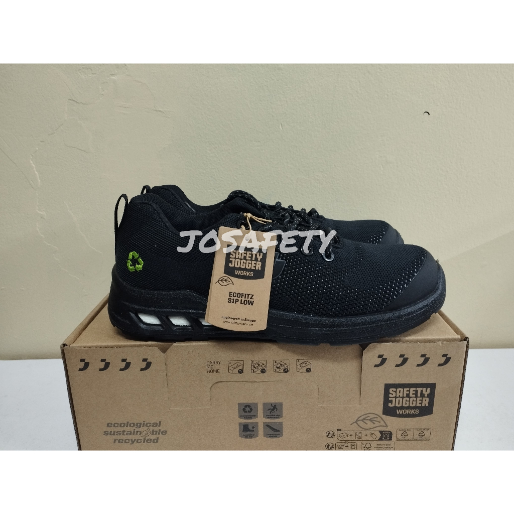 Jual Sepatu Safety Jogger Ecofitz Low S1P | Shopee Indonesia