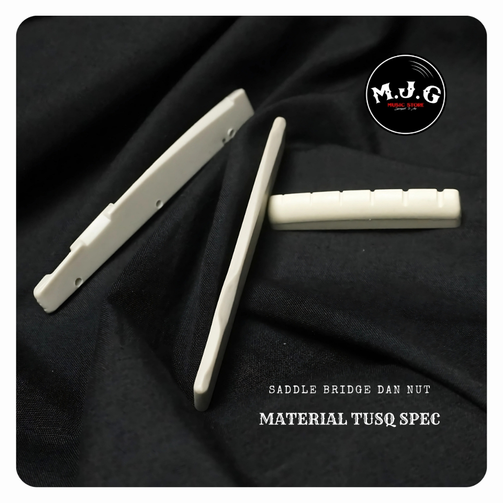 Jual saddle bridge 72mm 74mm 76mm dan nut 43mm gitar akustik keramik ...