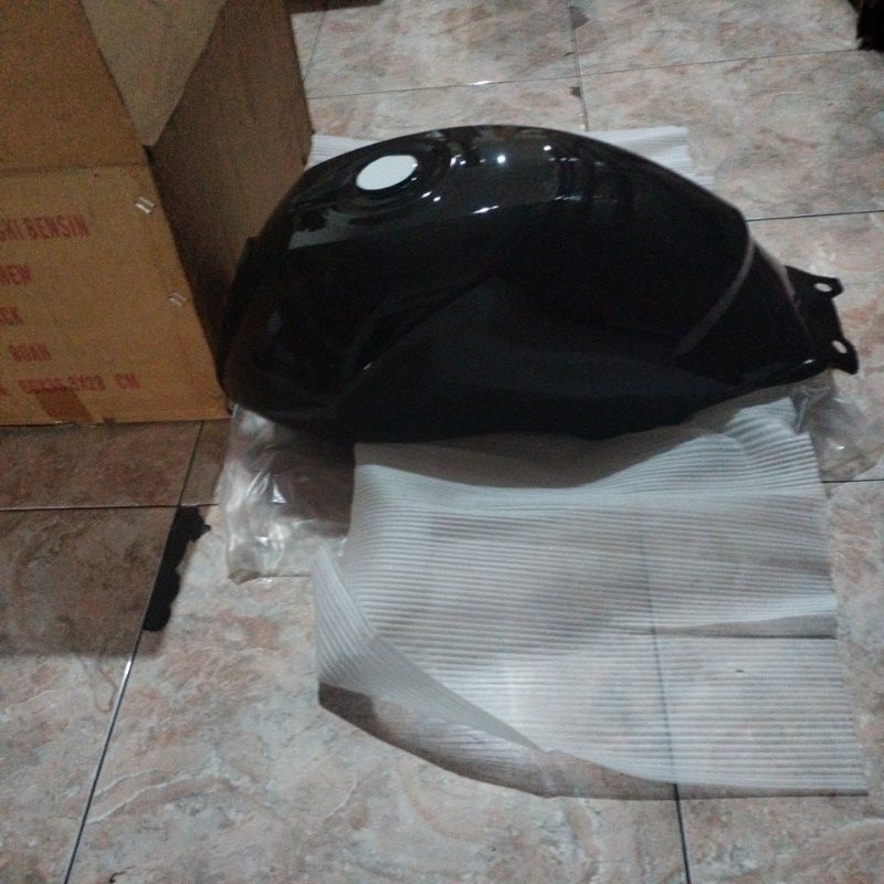 Jual tangki bensin tangki minyak mega pro new primus 2009 hitam tebal ...