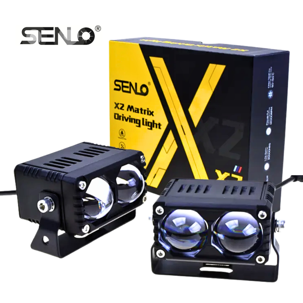Jual SENLO X2 Plus V3 - BLUE LENS 90W | Shopee Indonesia