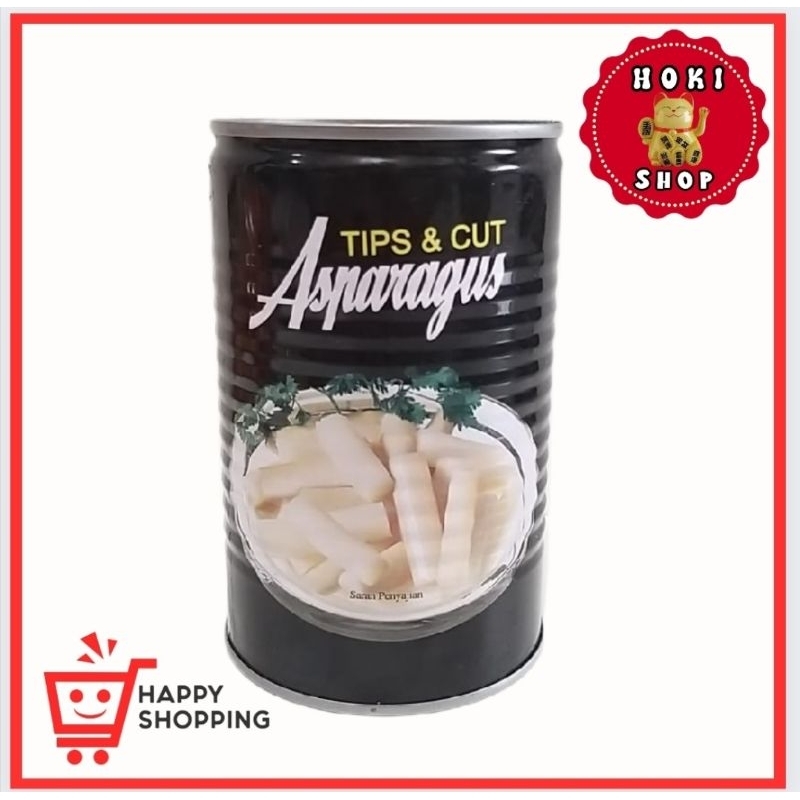 Jual Asparagus Potongan Kaleng / Asparagus Cut 430gr | Shopee Indonesia