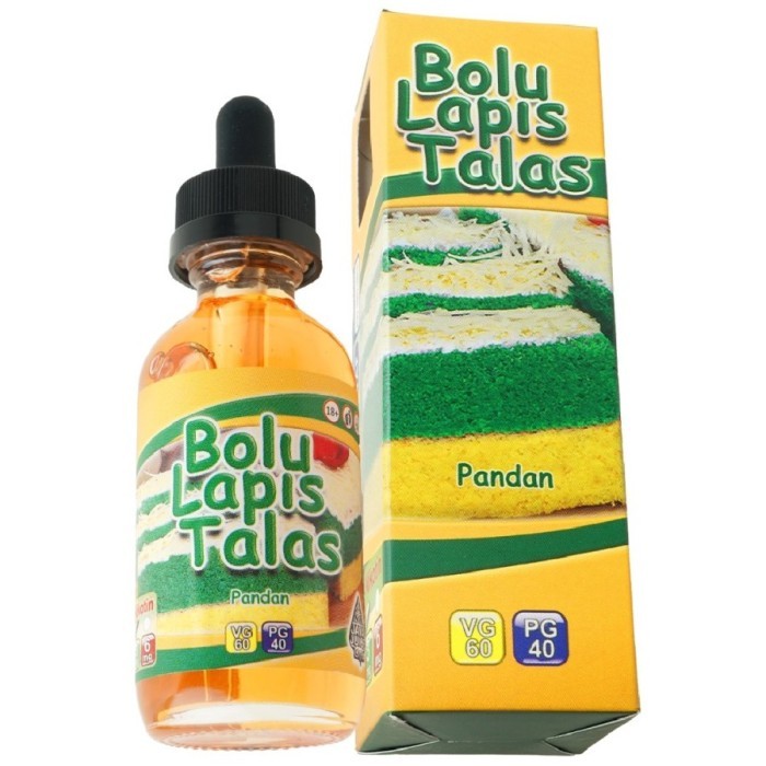 Jual Bolu Lapis Talas V3 Pandan 60ML by Java Juice | Shopee Indonesia