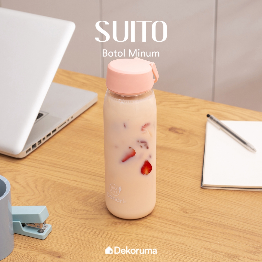 Jual Dekoruma SUITO Botol Minum Ukuran 800 ml / Drink Bottle - Pink ...