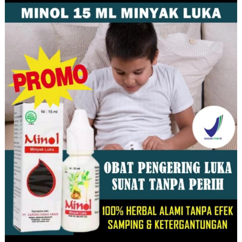 Jual Minol untuk Menyembuhkan Luka Tergores atau Terpotong( 5 ml ...