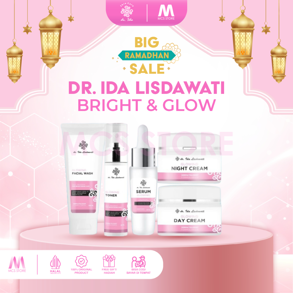 Jual MCS STORE - Dr. Ida Lisdawati Skincare Acne & Bright Series Untuk ...
