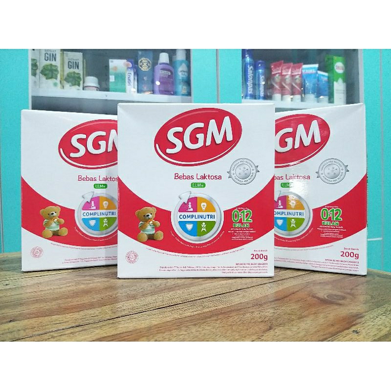 Jual SGM LLM 200 GR | SUSU COMPLINUTRI | BEBAS LACTOSA | Shopee Indonesia