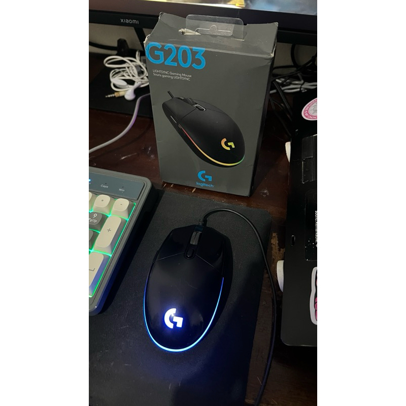 Jual Mouse Macro Logitech G203 Lightsync | Shopee Indonesia