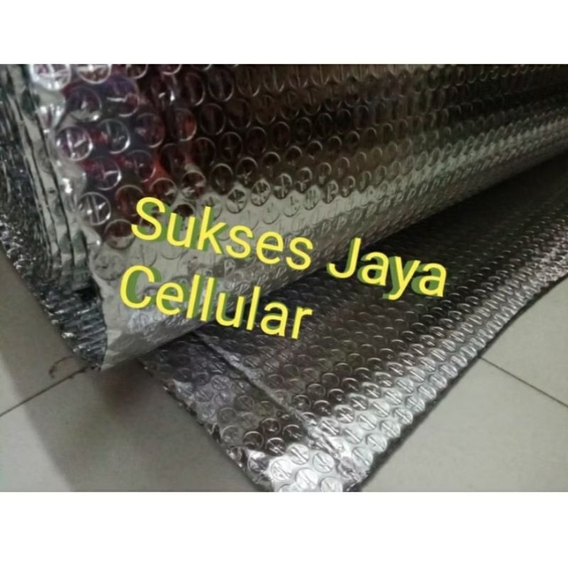 Jual Peredam panas Aluminium Foill Bubble peredam panas atap | Shopee ...