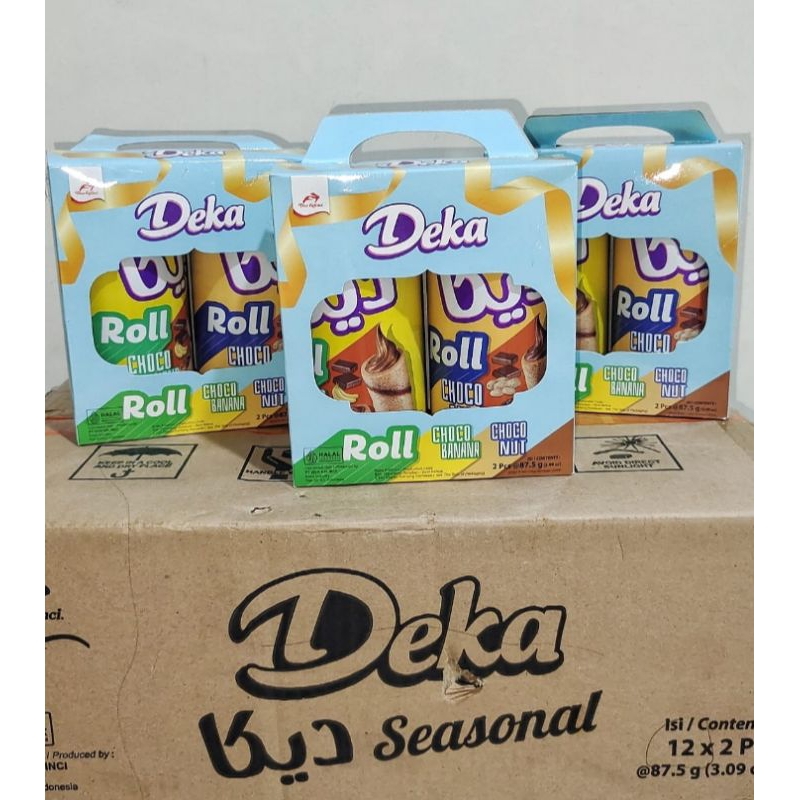 Jual Deka Wafer Roll Isi 2 Kaleng Hampers Lebaran | Shopee Indonesia