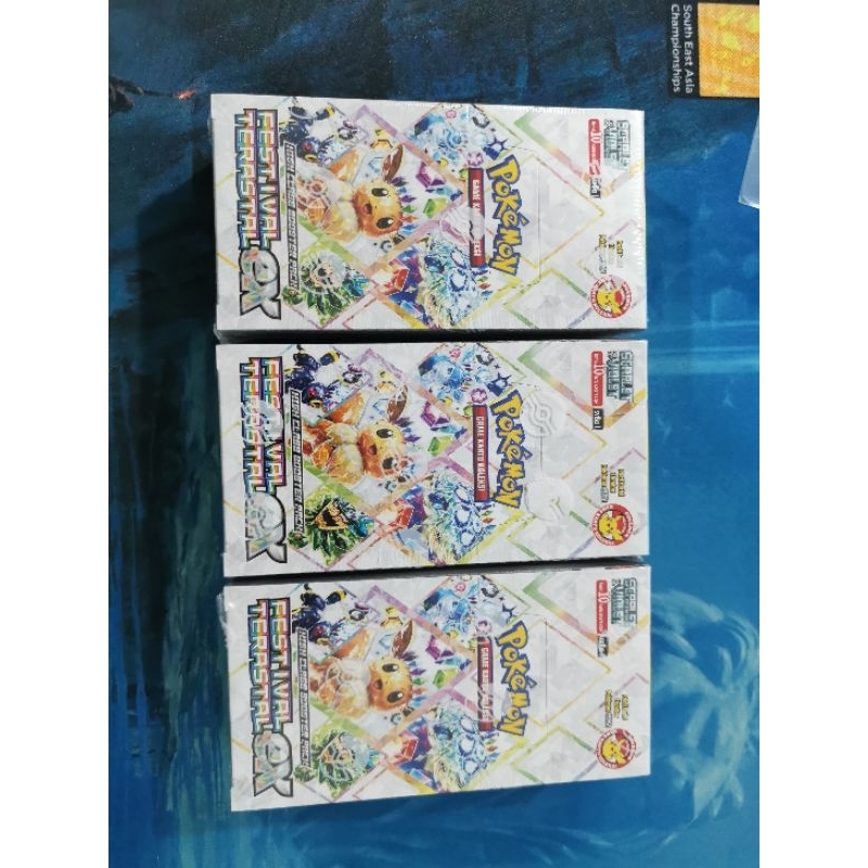 Jual Pokemon Festival Terastal EX Box Pokemon Trading Card Game Indonesia | Shopee Indonesia