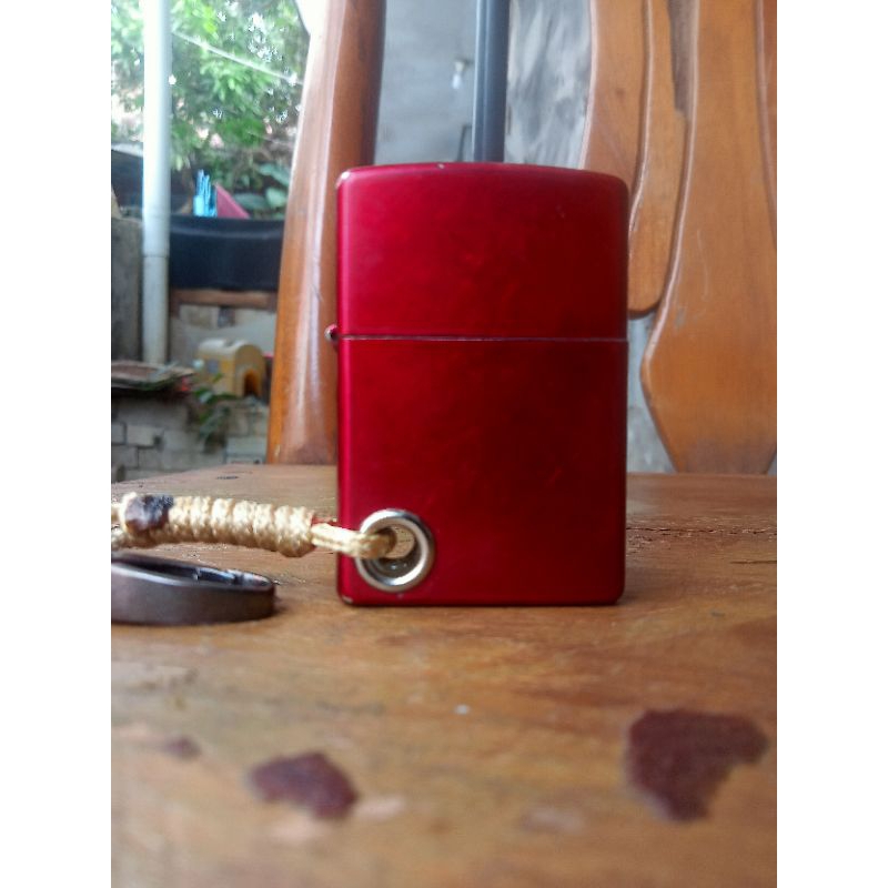 Jual original Zippo red apple mulus | Shopee Indonesia