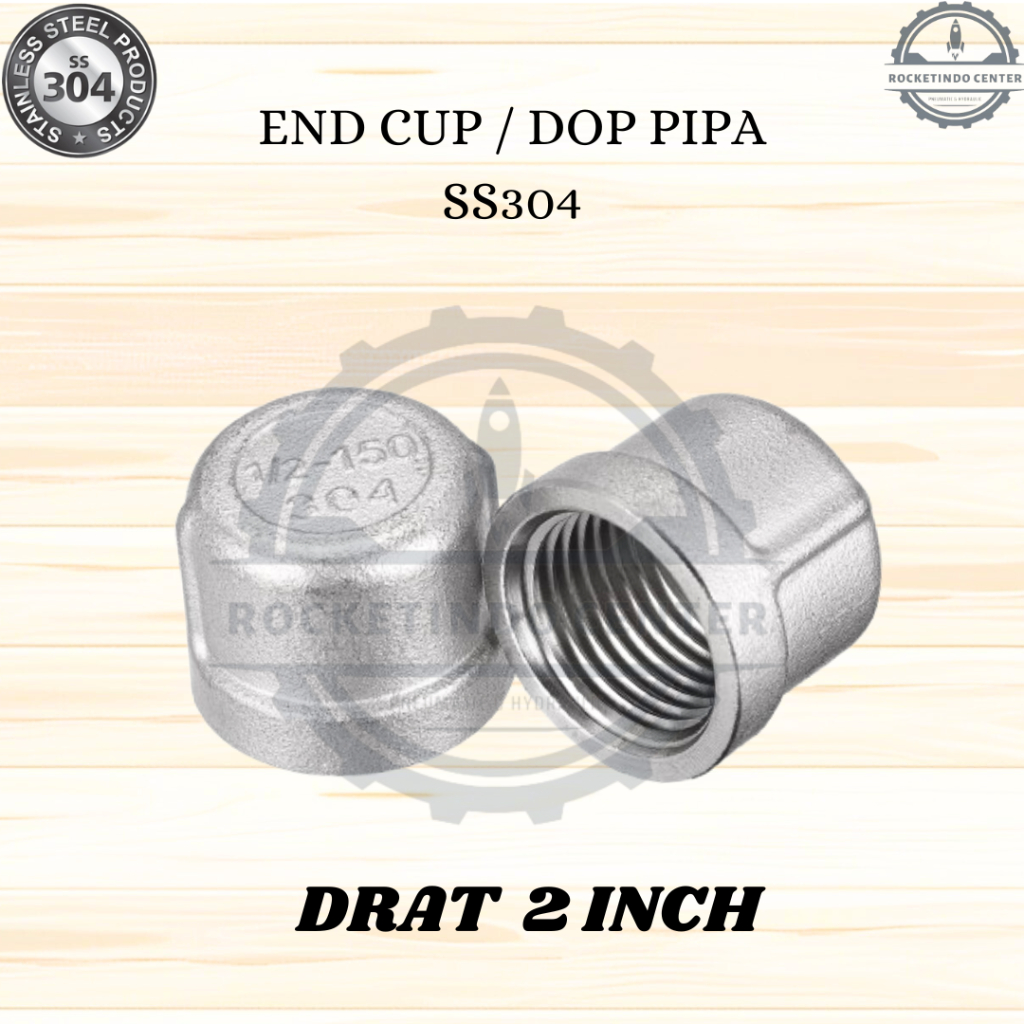 Jual End Cap Stainless 304 2" / Dop Pipa Stainless 2 inch | Shopee ...