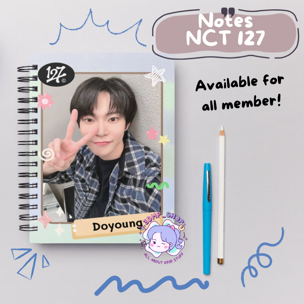 Jual Notes Buku Tulis NCT127 Permember Doyoung Haechan Jaehyun Johnny ...