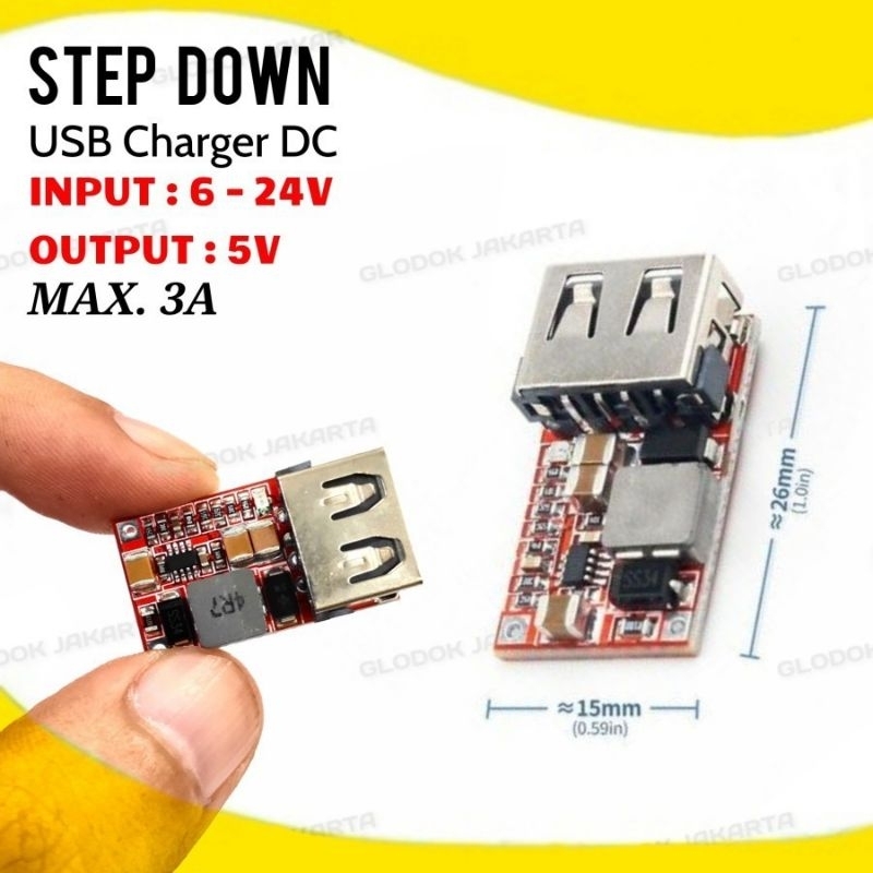 Jual Step Down USB 5V 3A Kota Malang | Shopee Indonesia