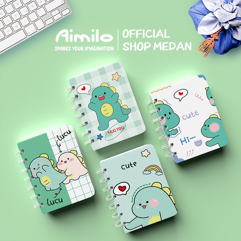 Jual Aimilo - Notebook Mini A7 Isi 4PCS Buku Kecil Catatan Scrapbook ...