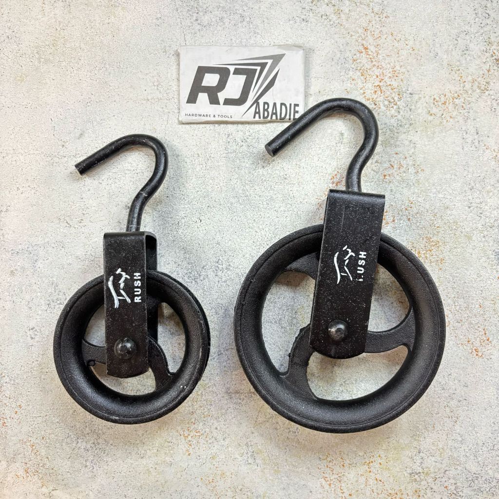 Jual Katrol Kerekan Sumur Cor Hitam / Hijau Rush 12cm 16cm | Shopee ...