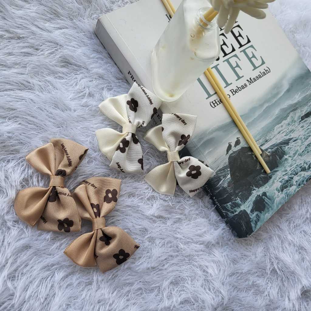 Jual Hair Pins bow pita Satin | Shopee Indonesia