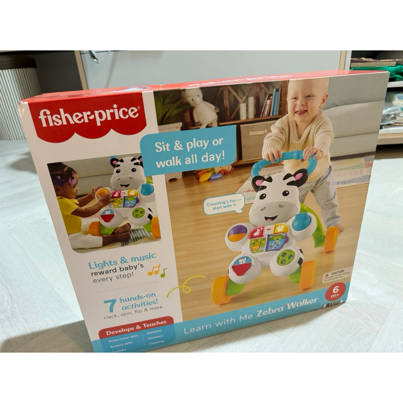 Jual Fisher Price Zebra Walker - NEW | Shopee Indonesia