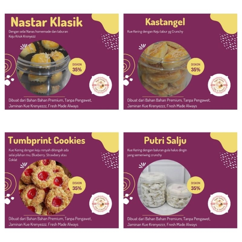 Jual Kue Kering Sultan berbagai Rasa | Shopee Indonesia