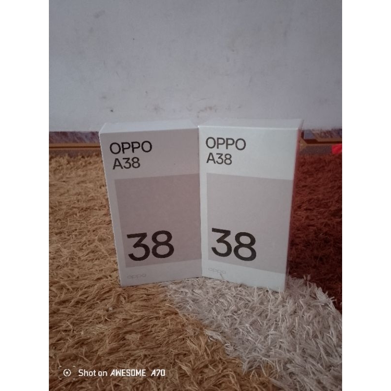 Jual oppo A38 ram 4/128 new frees no repack original garansi resmi | Shopee Indonesia