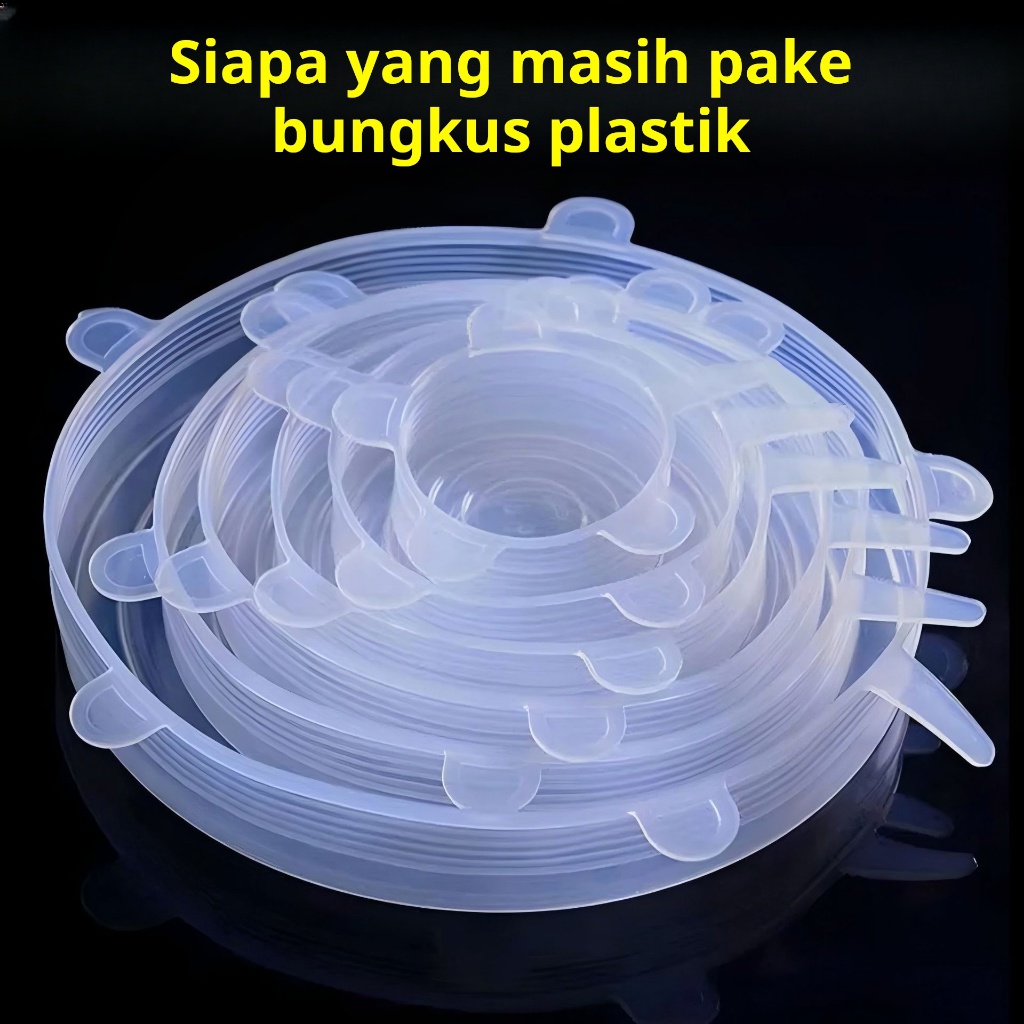 Jual Penutup film silikon food grade untuk menjaga kesegaran, penutup ...