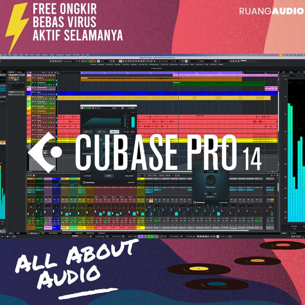 Jual Steinberg Cubase 14 Pro Full Version Lifetime Cubase 13