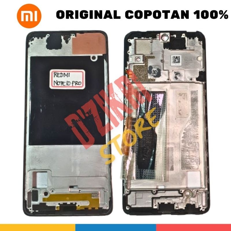 Jual FRAME TATAKAN LCD XIAOMI REDMI NOTE 10 PRO ORIGINAL COPOTAN ...