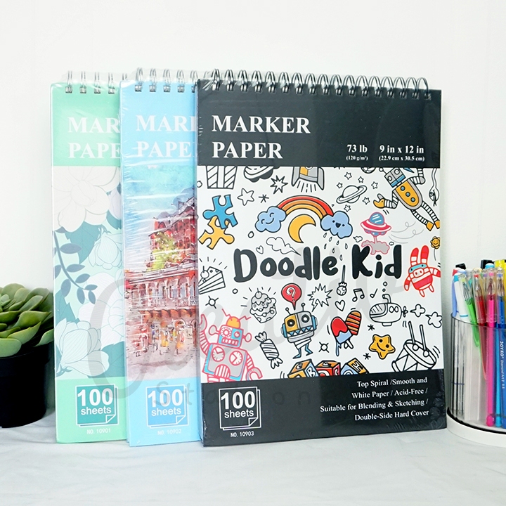 Jual Zhixingbao Hard Cover Spiral Drawing Book Sketch Book Buku Gambar ...