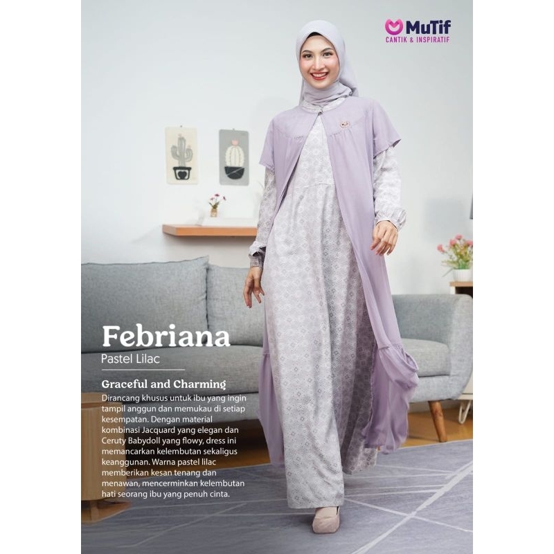 Jual GAMIS MUTIF FEBRIANA | Shopee Indonesia