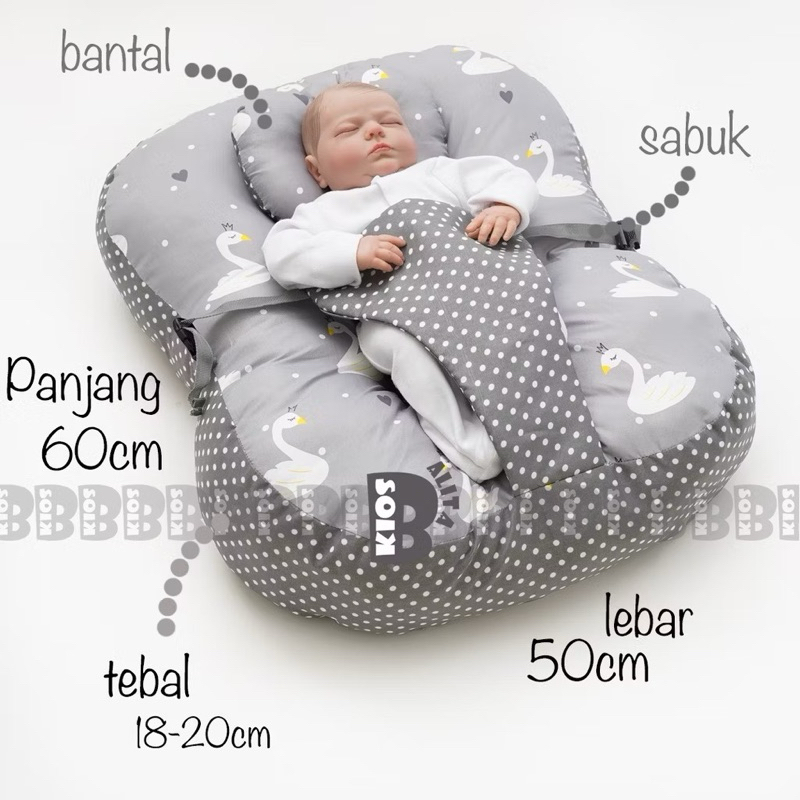 Jual [FREE TAS PACKING SERUT] Sofa Bayi Jumbo Multifungsi Kasur bayi ...