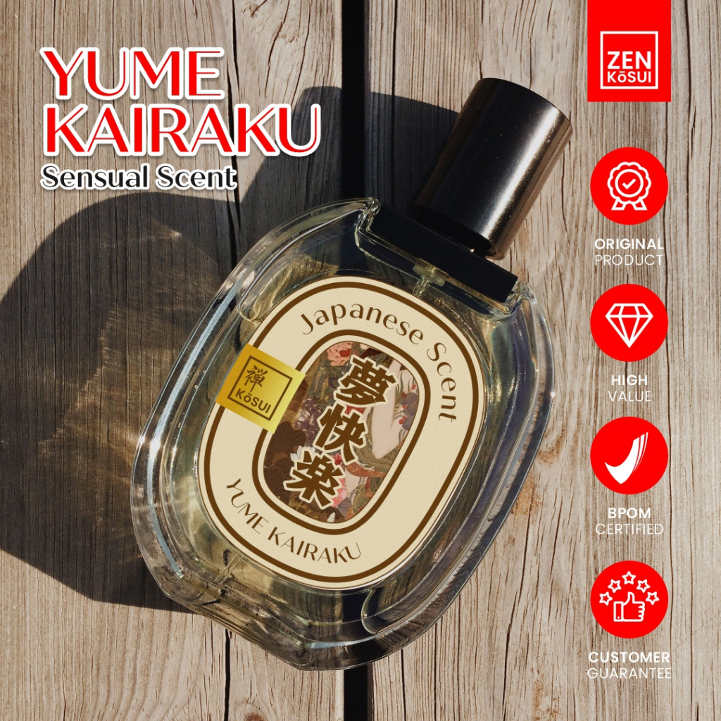 Jual Zen Kosui Parfum Yume Kairaku Eau de Parfum Unisex EDP - Parfume Pria & Parfume Wanita ...