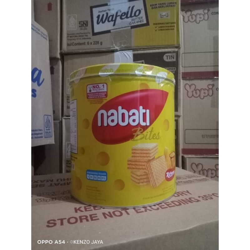 Jual NABATI KEJU WAFER KALENG 240gr/pcs | Shopee Indonesia