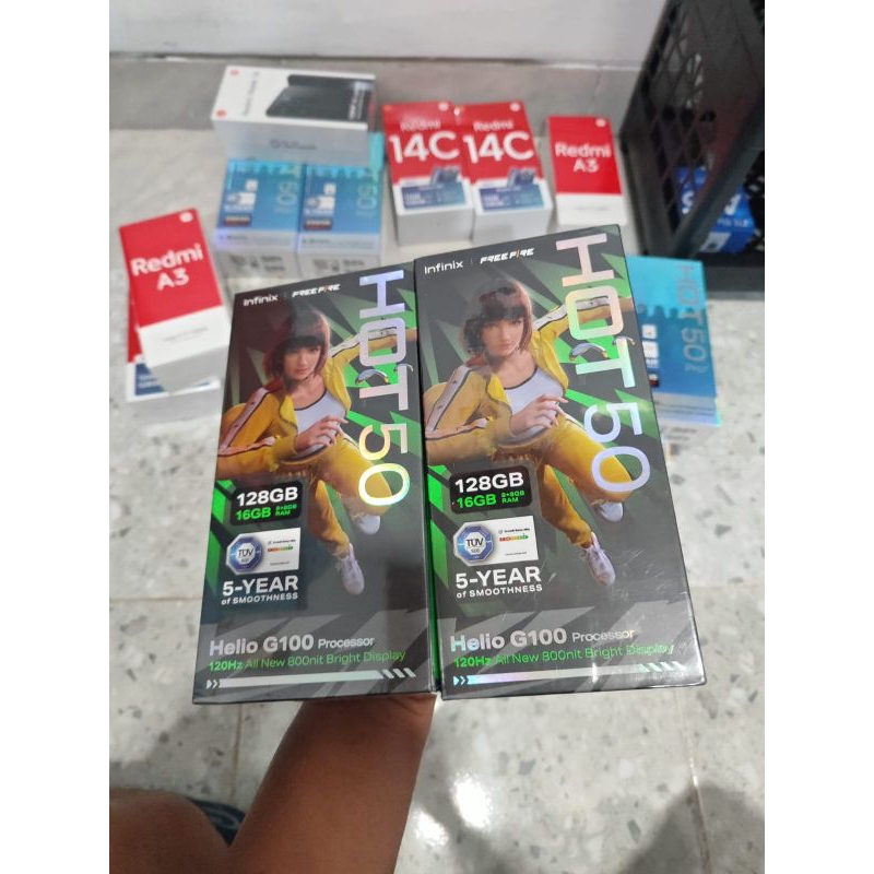 Jual Infinix Hot 50 8/128gb garansi resmi | Shopee Indonesia