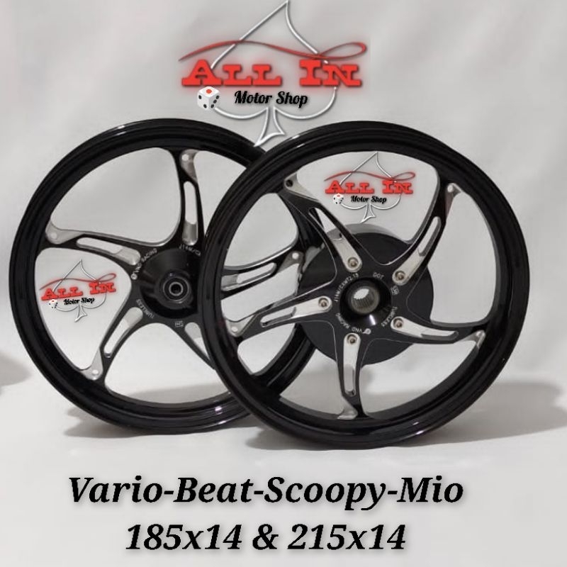 Jual VND VELG RACING NEW SPEED VARIO 125 VARIO 150 VARIO 160 BEAT POP ...