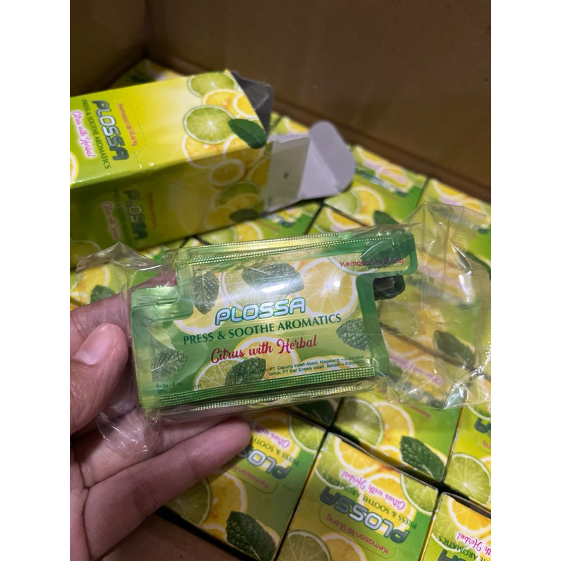 Jual Plossa Mini Refill Citrus Herbal 4ml Kemasan Refill | Shopee Indonesia