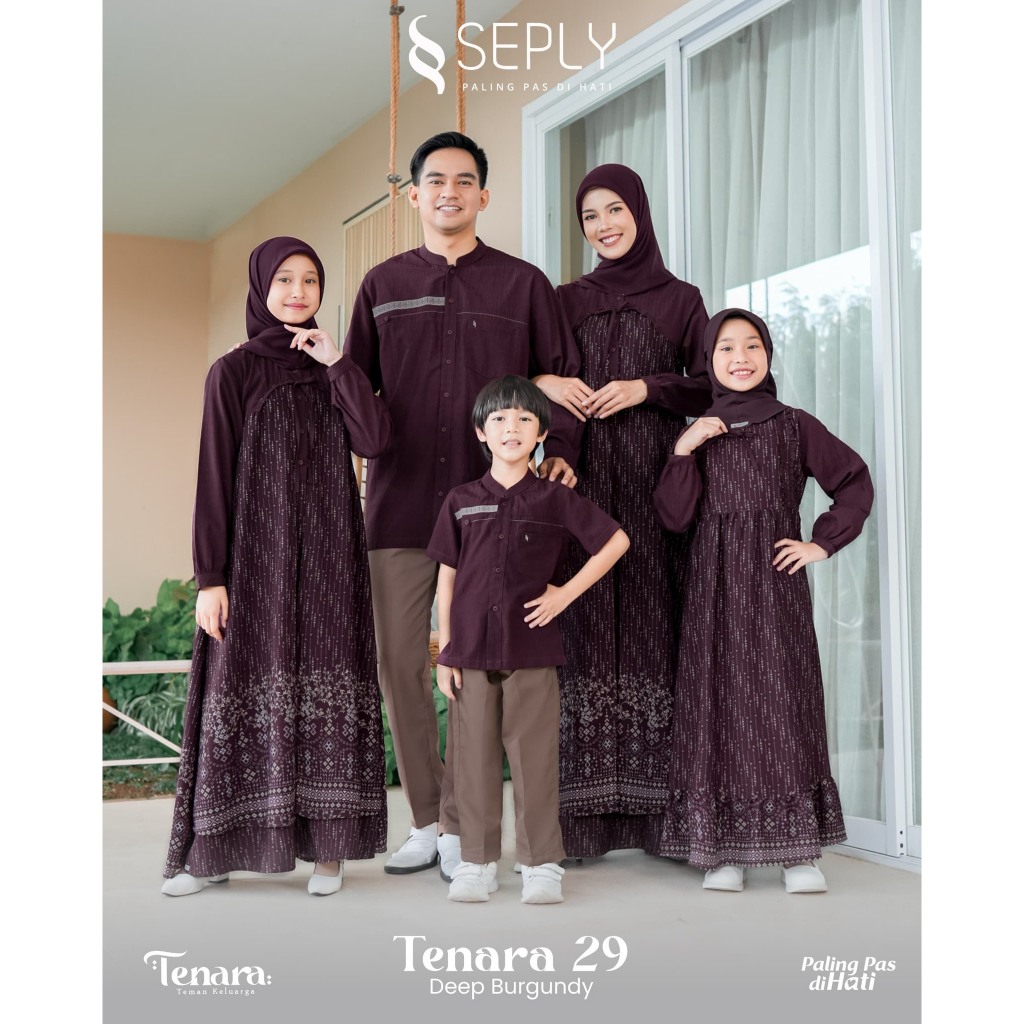 Jual SARIMBIT SEPLY TERBARU 2025 TENARA 29 DEEP BURGUNDY | Shopee Indonesia