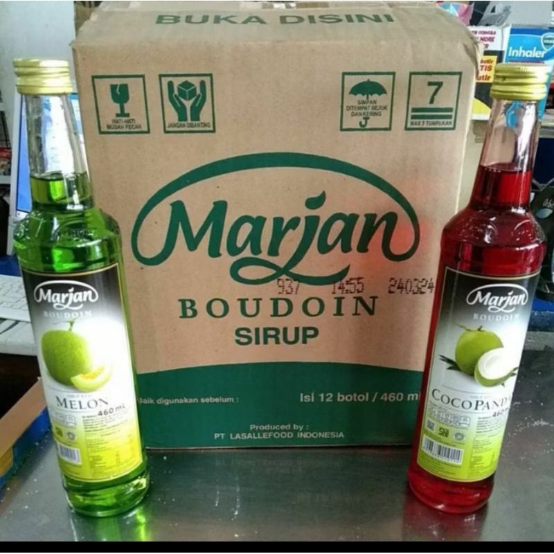 Jual SYRUP MARJAN BOUDOIN 460ML (1 KARTON ISI 12 BOTOL) | Shopee Indonesia