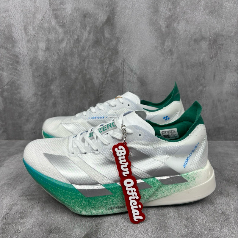 Jual Adidas Adizero Adios Pro 4 “White Silver Green” | Shopee Indonesia
