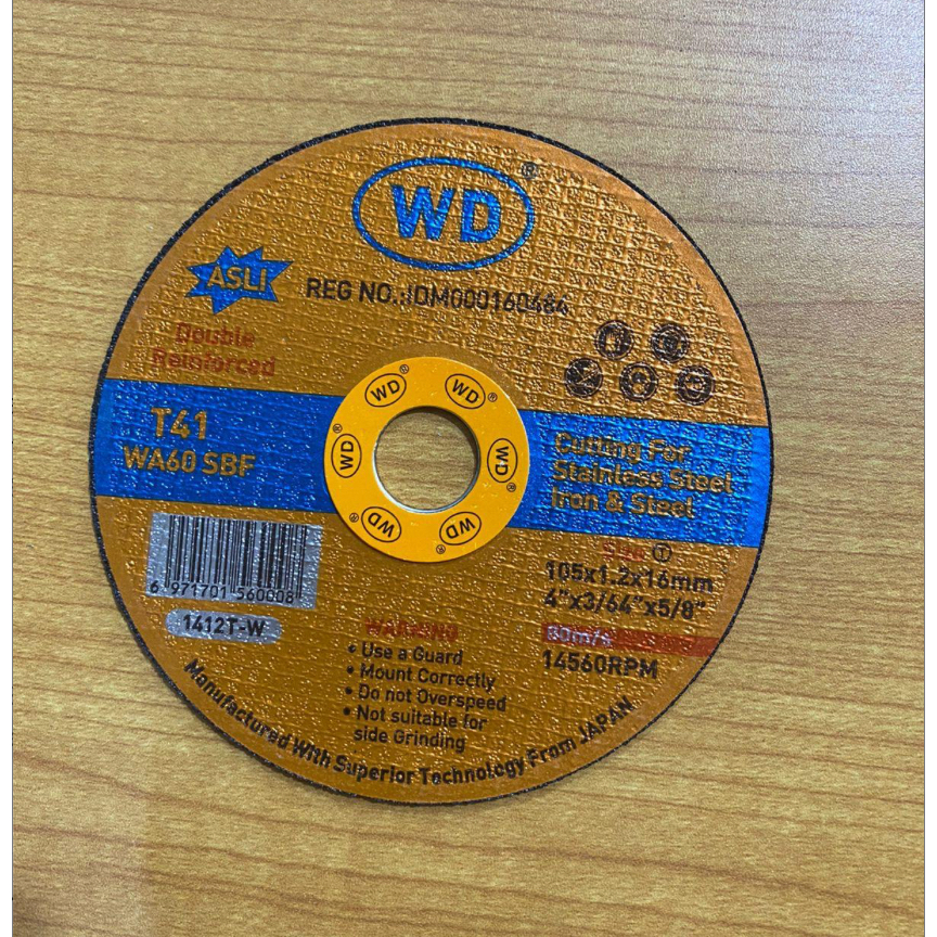 Jual Batu Potong WD 4 x 1.2mm / Batu Gurinda WD TIPIS | Shopee Indonesia