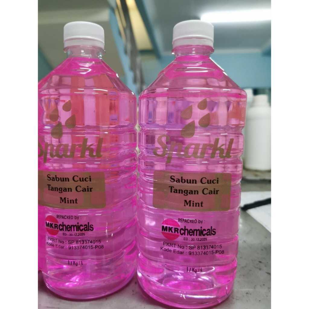 Jual HAND SOAP / SABUN CUCI TANGAN AROMA MINT / APEL / LEMON / STROBERI ...