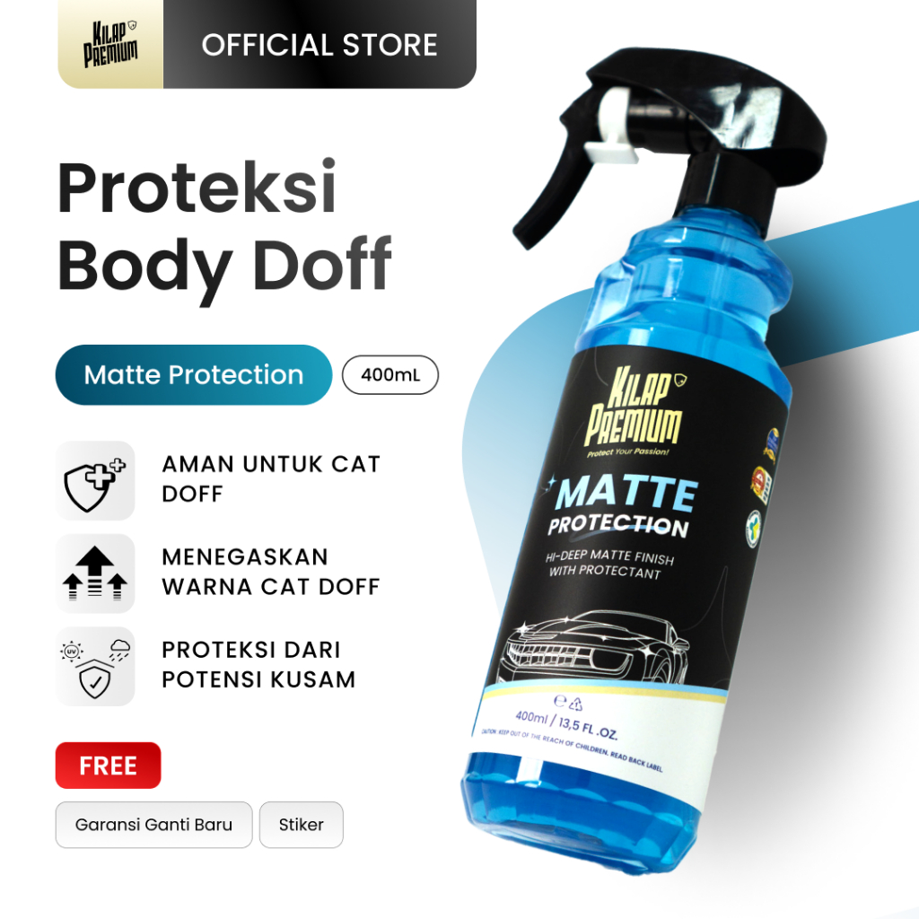 Jual Matte Protection | Kilap Premium - Perawatan Motor Body Doff Helm ...